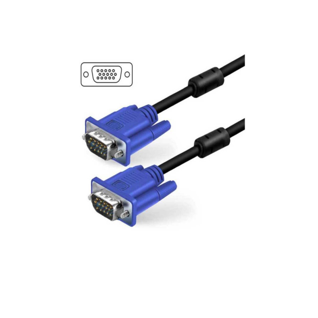 کابل VGA Knet در سایز 1.5 متر، 3 متر، 5 متر، 10 متر، 15 متر، 20 متر